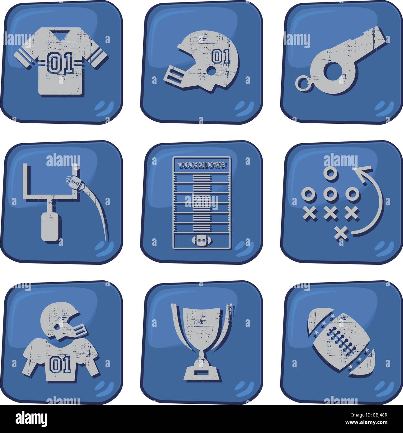 american football theme Stock Vector Image & Art - Alamy