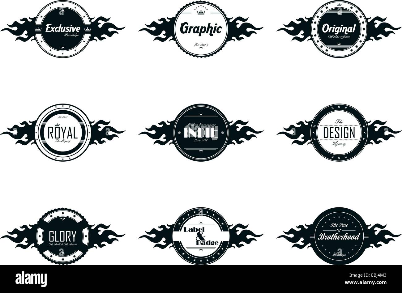 label sticker theme Stock Vector Image & Art - Alamy