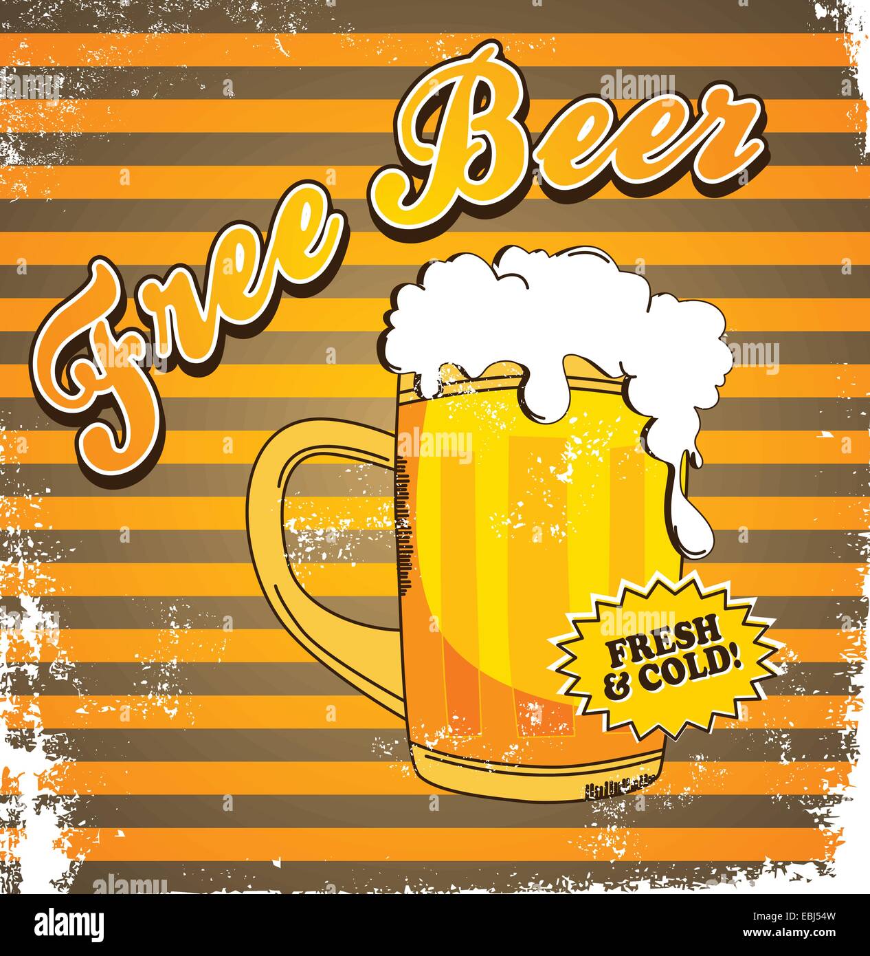beer theme illustration Stock Vector Image & Art - Alamy