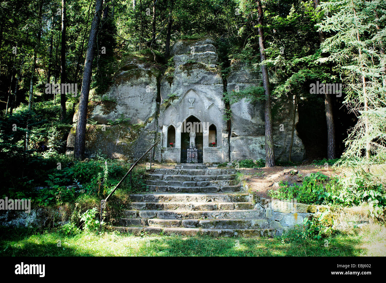 John (Jan) Hus Chappel, statue Stock Photo - Alamy