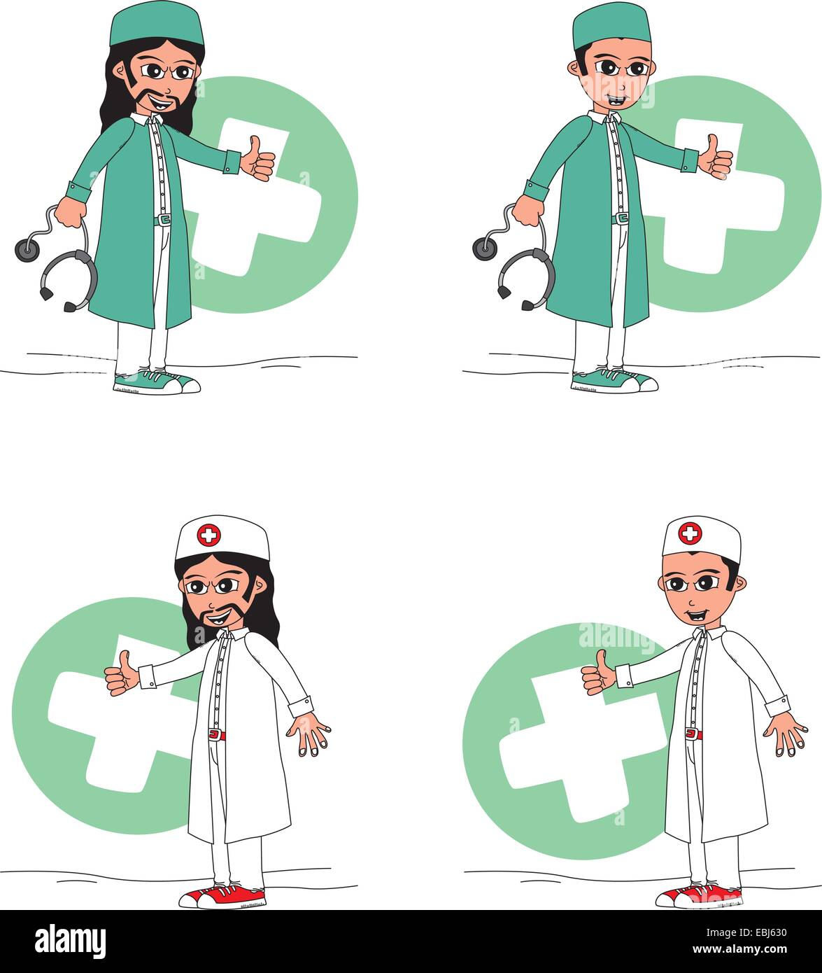 medical doctor cartoon character Stock Vector Image & Art - Alamy
