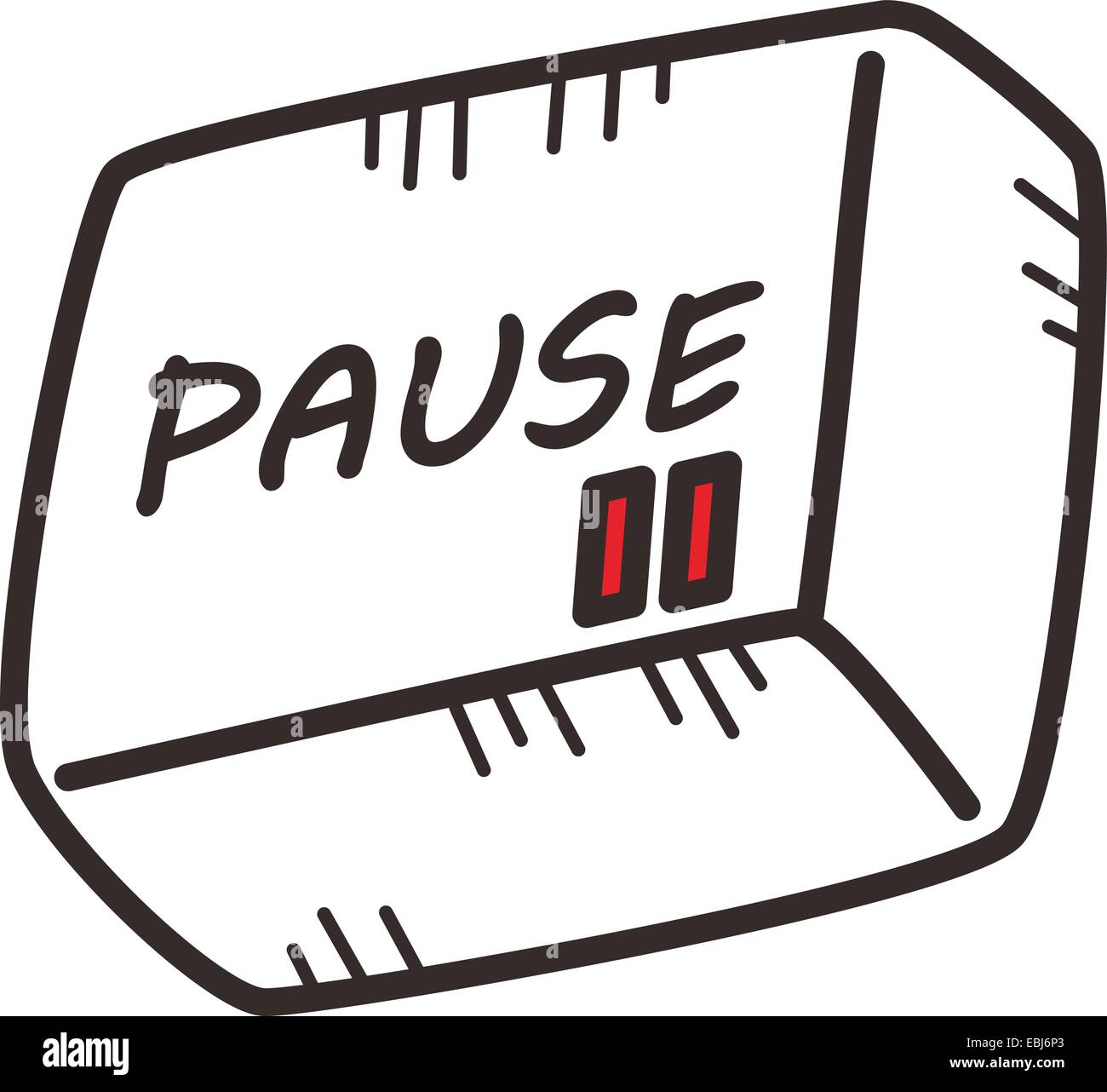 Sound black hand drawn Stock Vector Images - Alamy