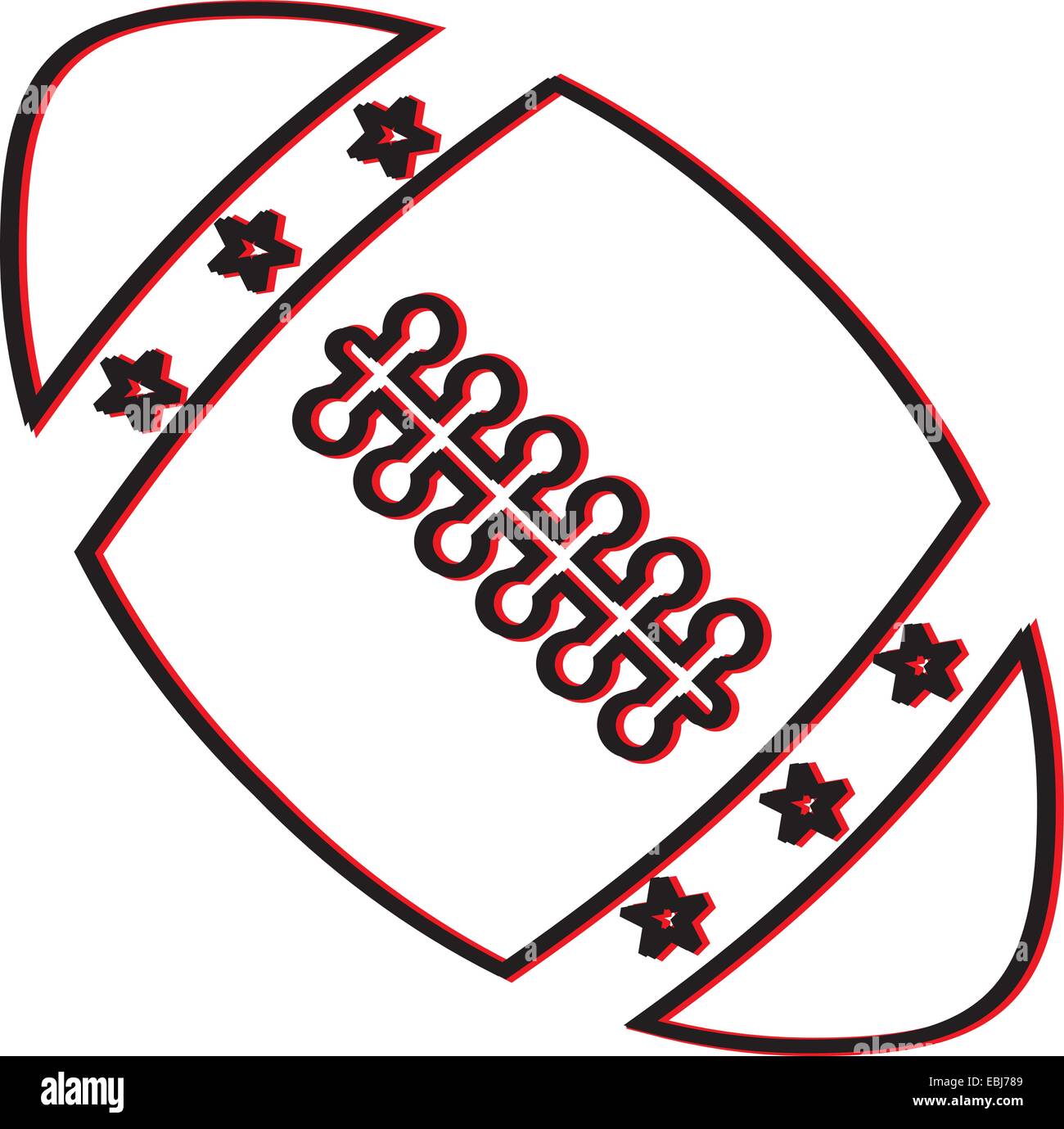 american football theme Stock Vector Image & Art - Alamy