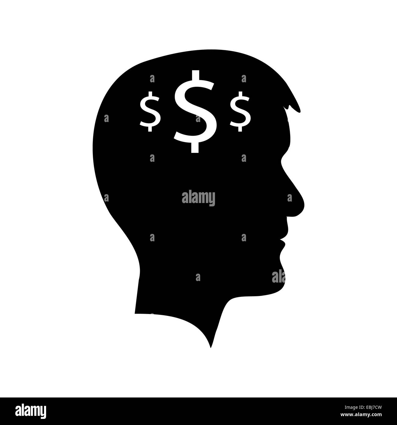 Greedy money man black Black and White Stock Photos & Images - Alamy