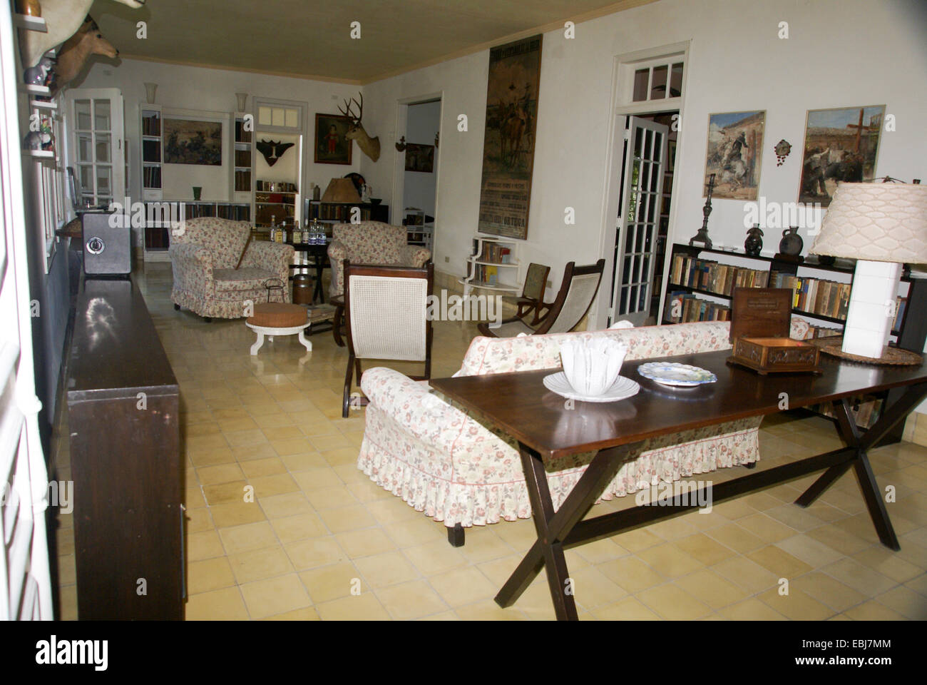 Hemingway's House, Havana, Cuba Stock Photo - Alamy
