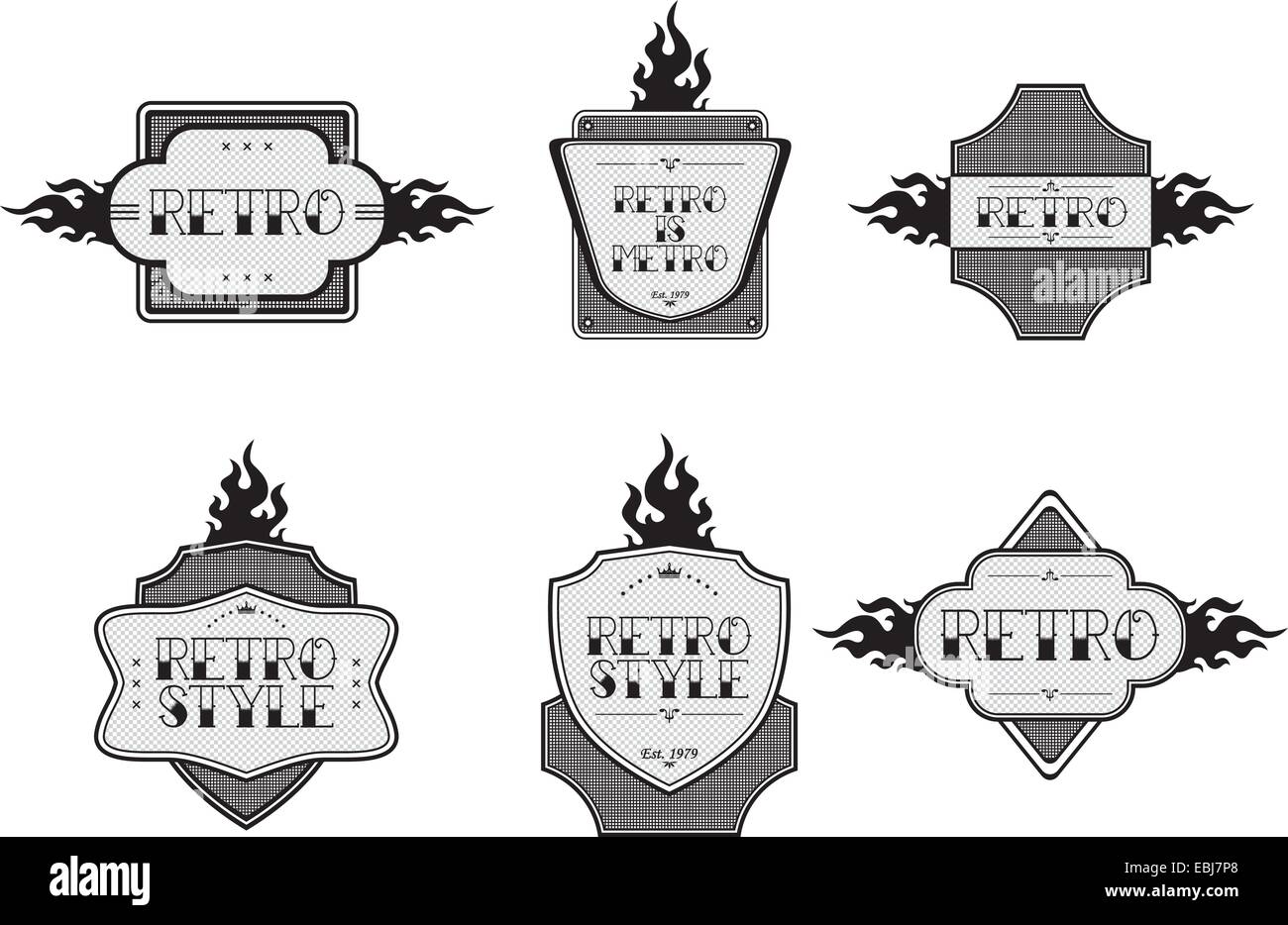 label sticker theme Stock Vector Image & Art - Alamy