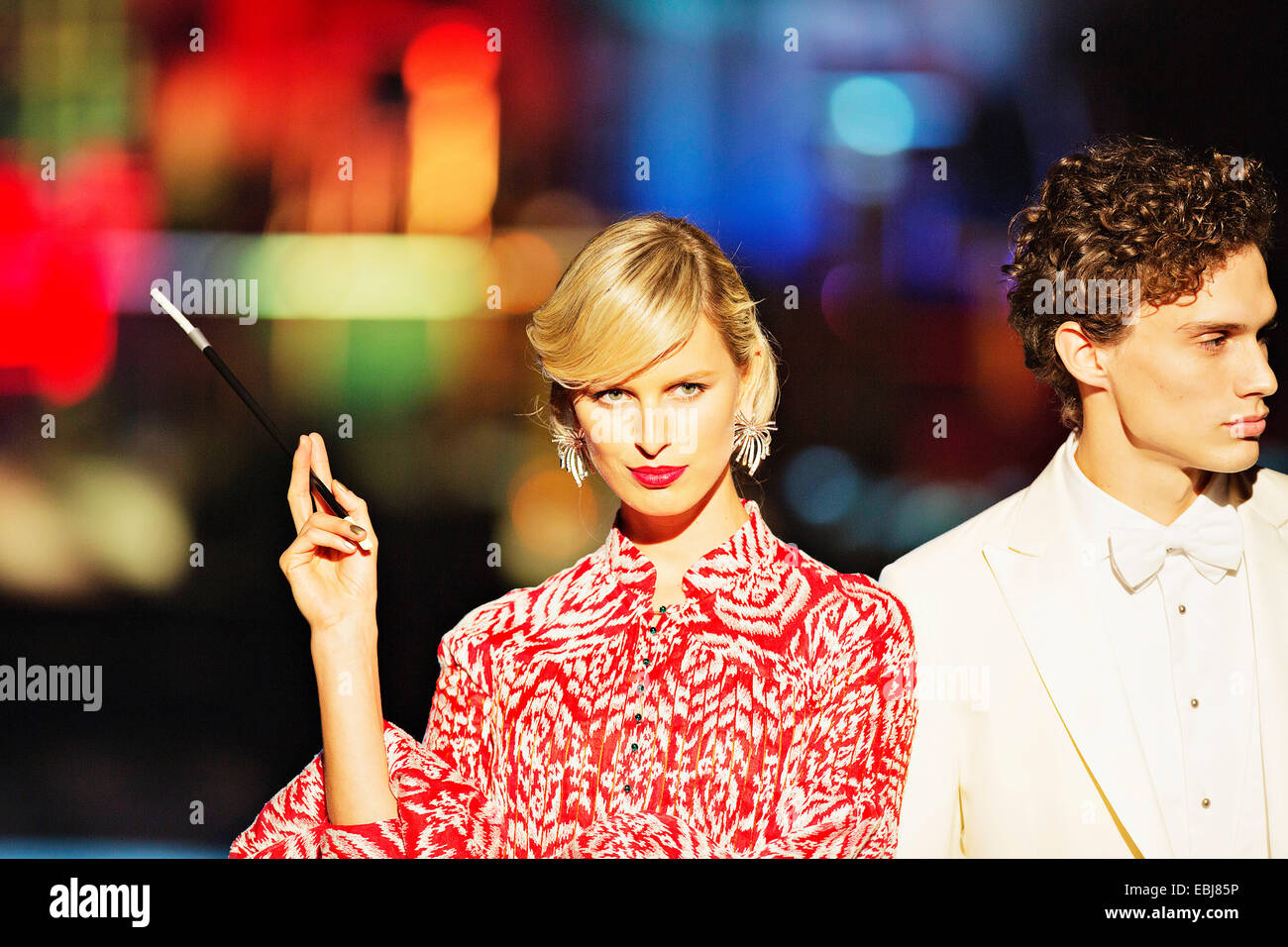 Czech top model Karolina Kurkova presents creations inspired by fashion ...