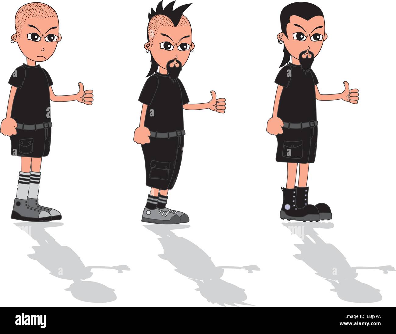 cartoon character art Stock Vector Image & Art - Alamy