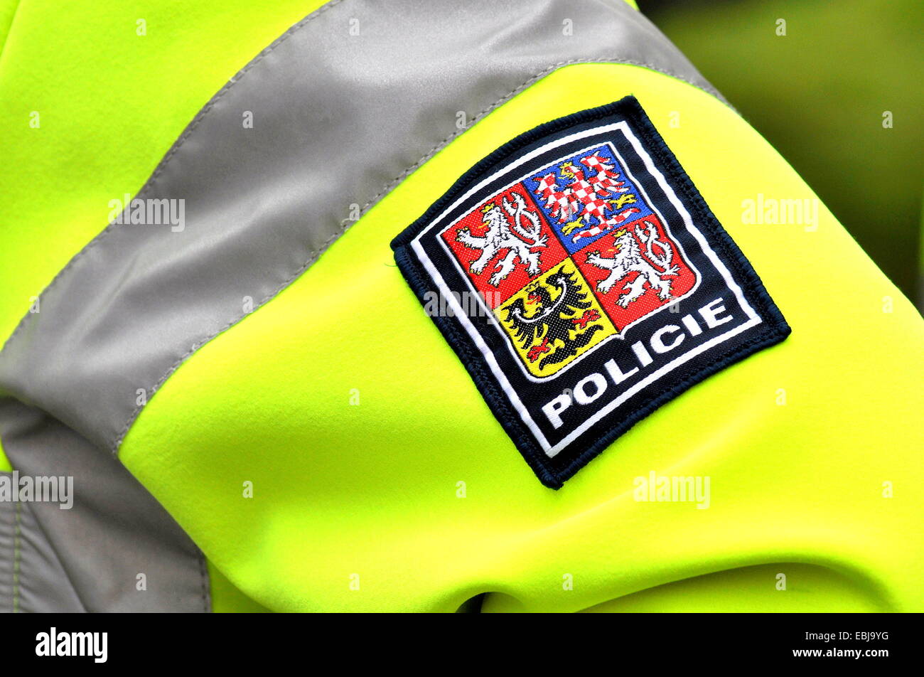 Police, policeman, uniform, emblem Stock Photo - Alamy