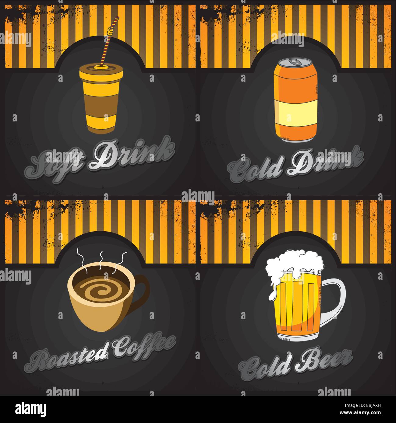 food and drink restaurant menu theme Stock Vector Image & Art - Alamy