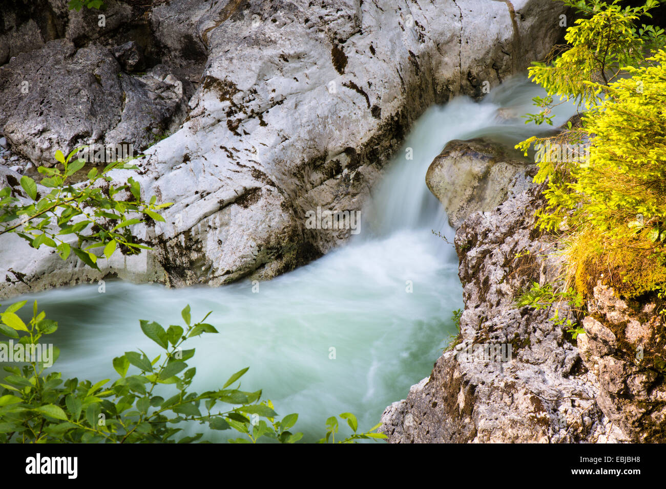 A gorge in Austria, Nothklamm Stock Photo - Alamy