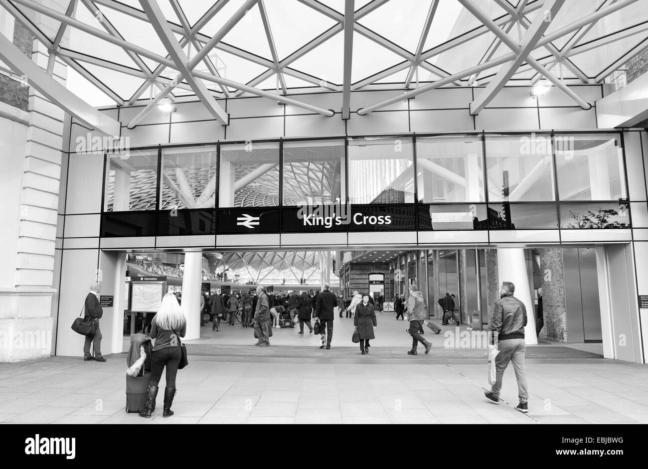 Kings cross logo Black and White Stock Photos & Images - Alamy