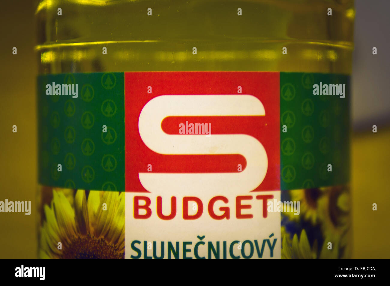S BUDGET, sunflower oil, Spar, Interspar Stock Photo - Alamy