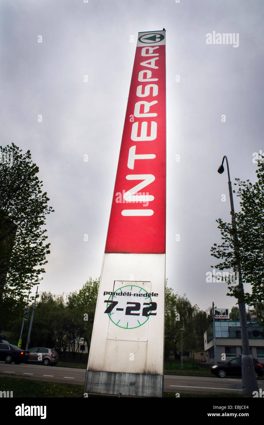 Interspar supermarket logo hi-res stock photography and images - Alamy