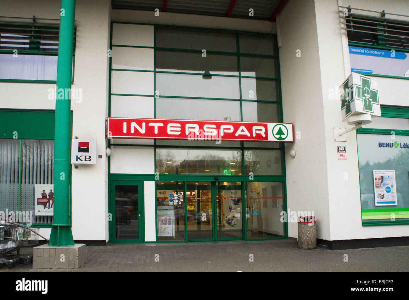 Interspar supermarket, logo Stock Photo - Alamy