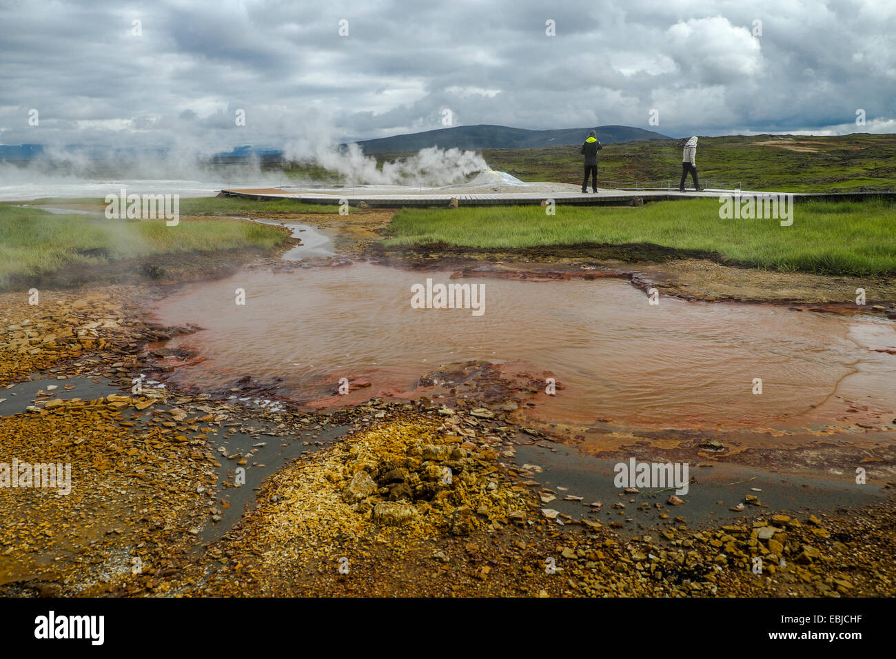 Hveravellir area, Iceland highlands Stock Photo - Alamy