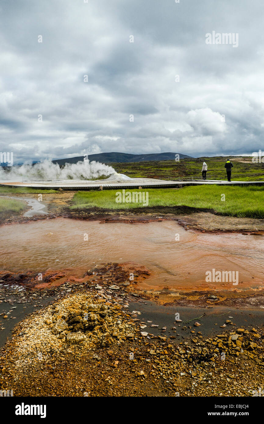 Hveravellir area, Iceland highlands Stock Photo - Alamy