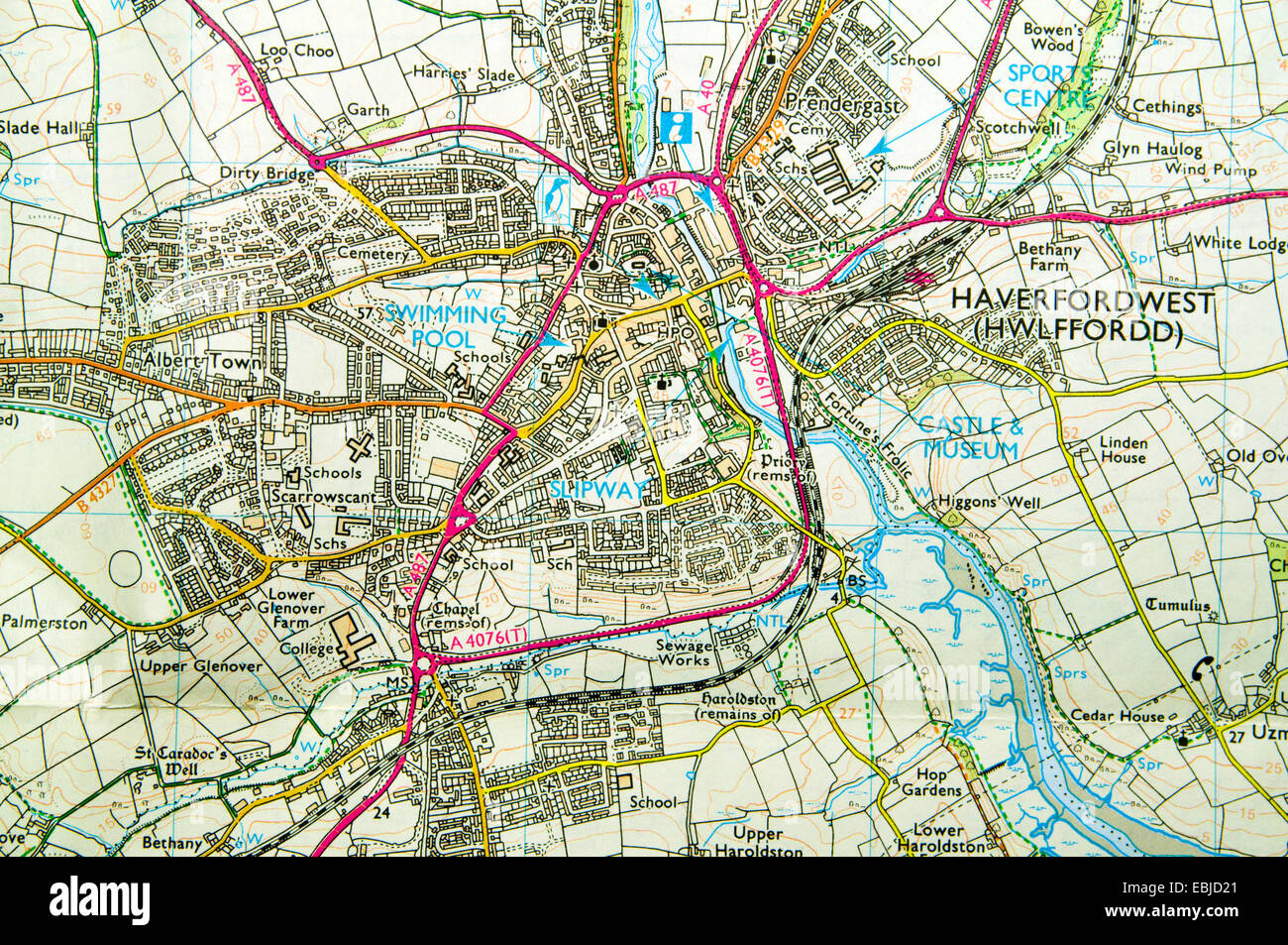 West wales haverford west hi-res stock photography and images - Alamy