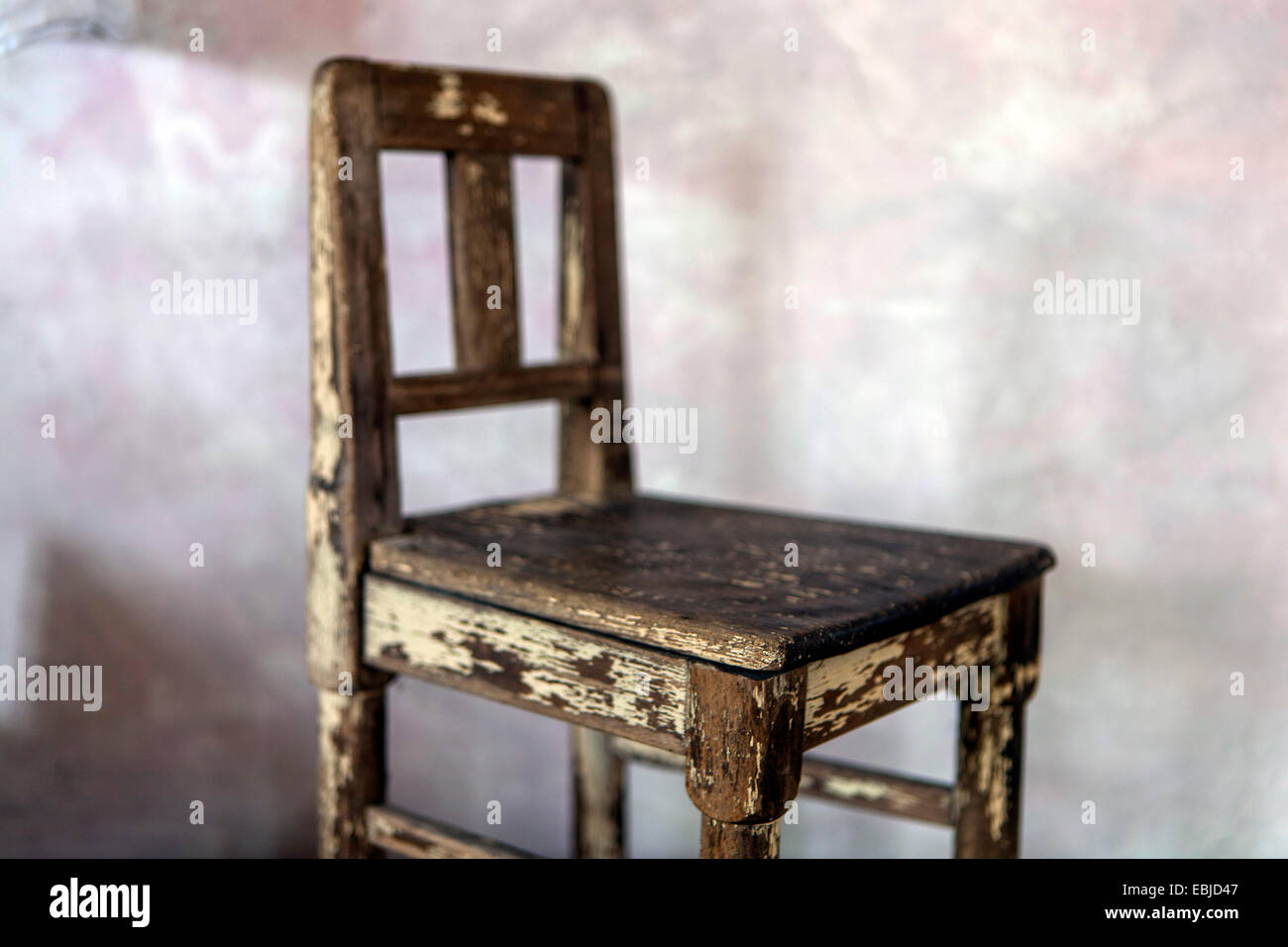 Old wooden chair Stock Photo - Alamy