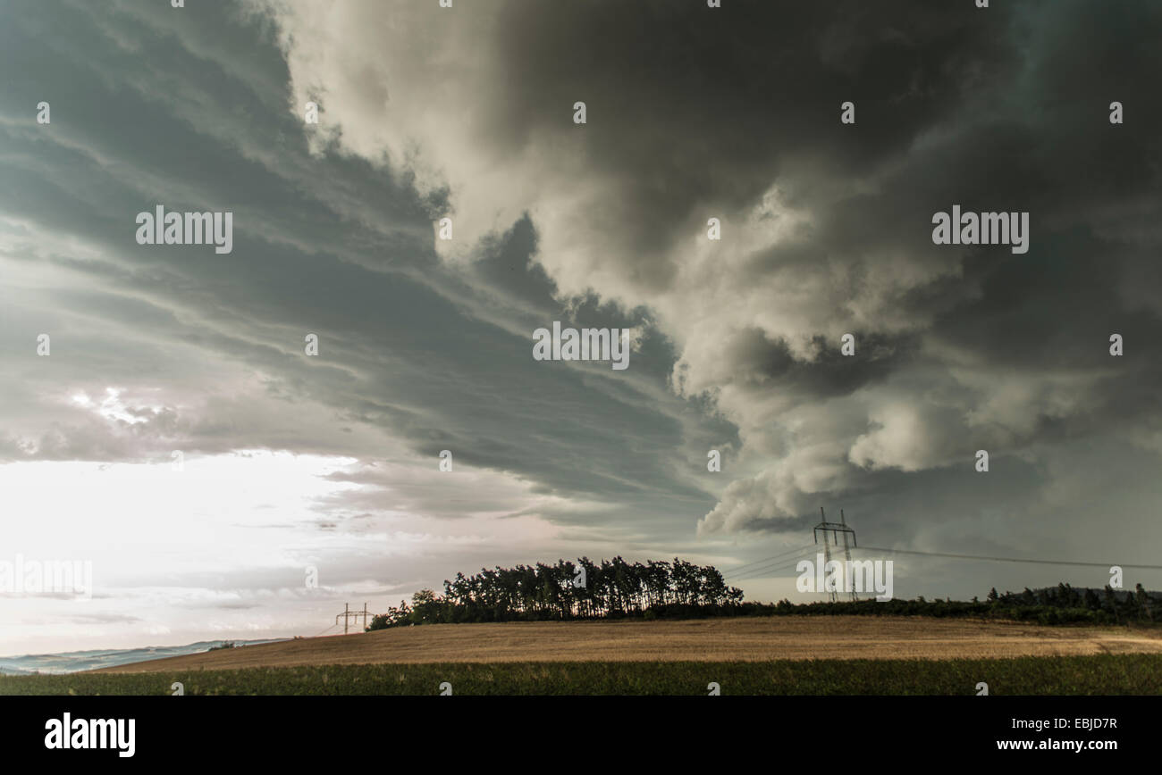 storm, cloud, rain, weather, front Stock Photo - Alamy