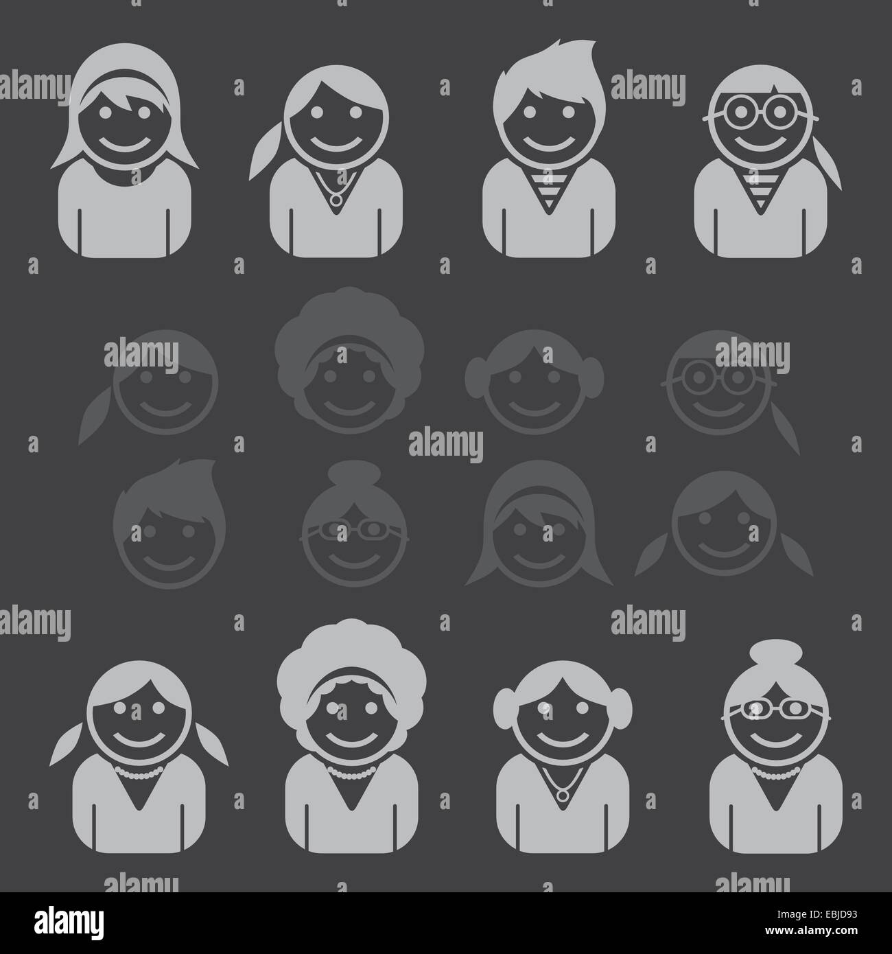 avatar portrait picture Stock Vector Image & Art - Alamy