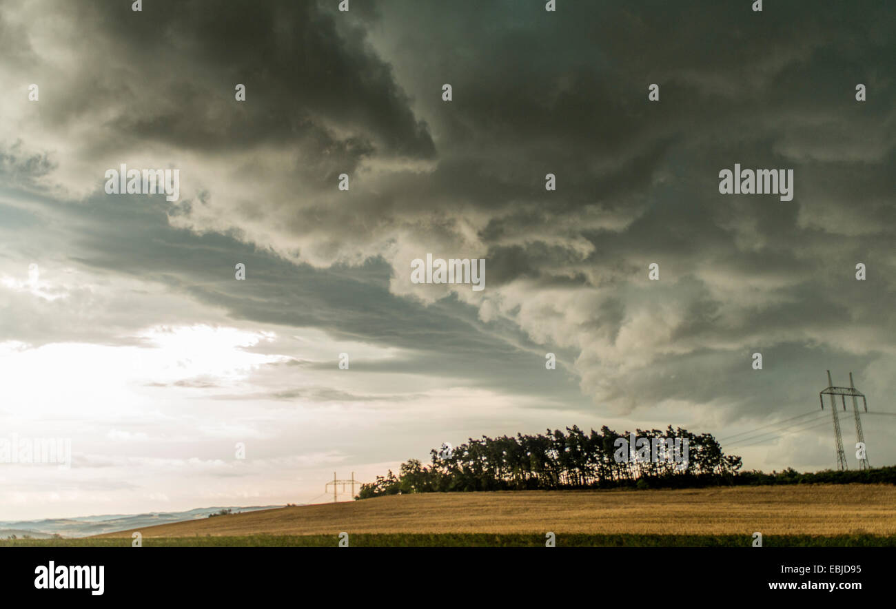 storm, cloud, rain, weather, front Stock Photo - Alamy