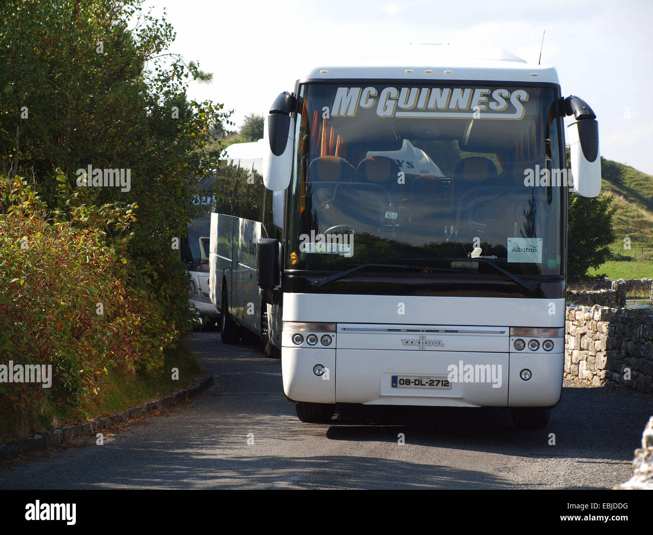 Tour Buses awaiting the return of passengers and departure at ...
