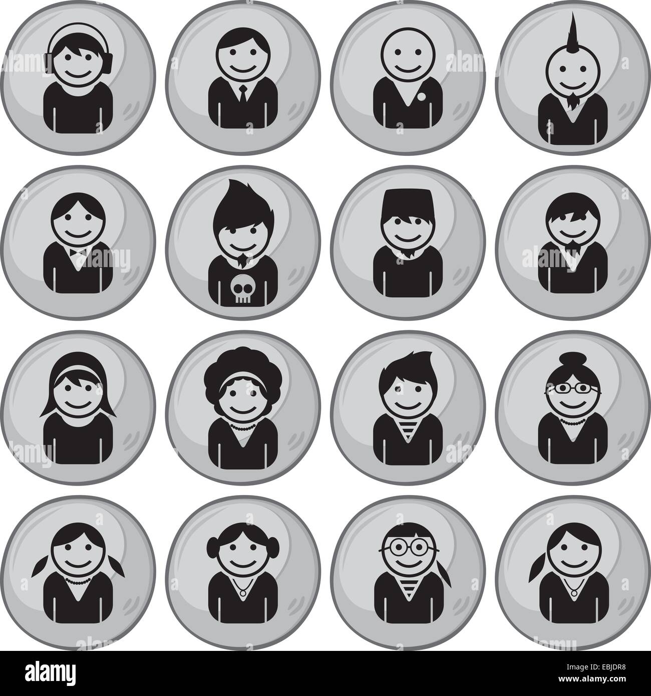 avatar portrait picture Stock Vector Image & Art - Alamy