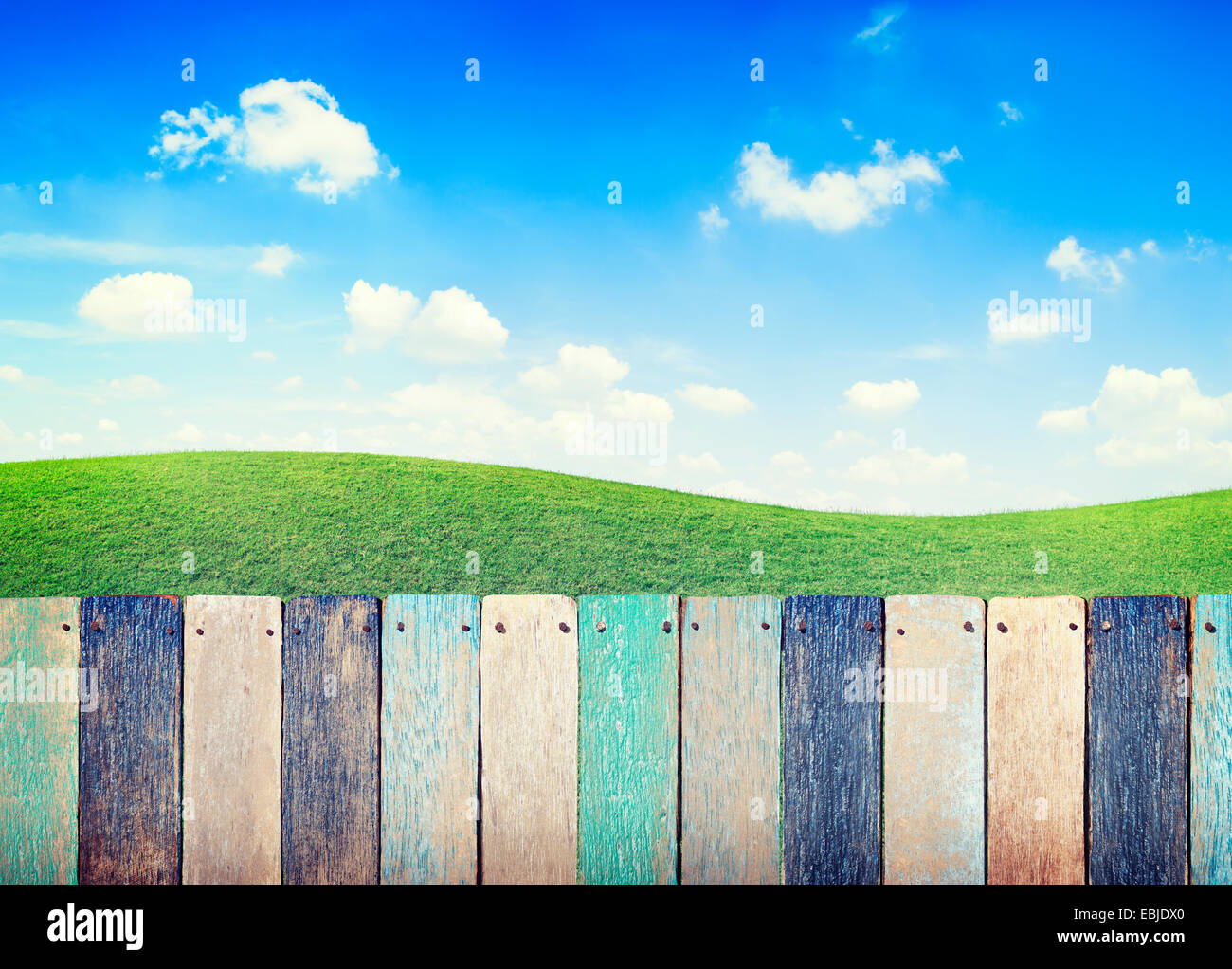 Multicolored plank hi-res stock photography and images - Alamy