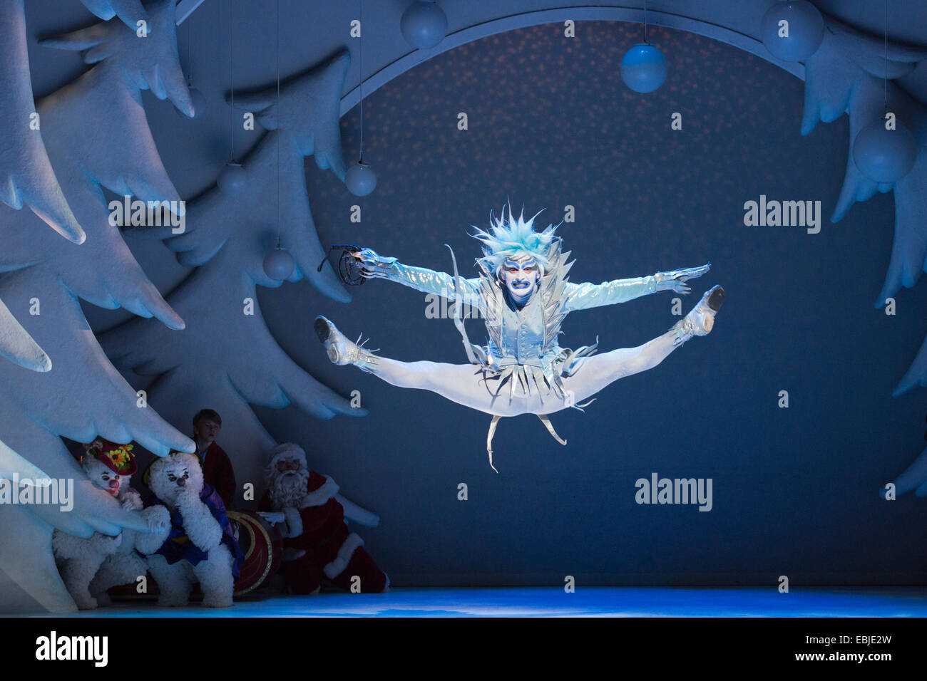 Children's Christmas and winter show The Snowman performed at the ...