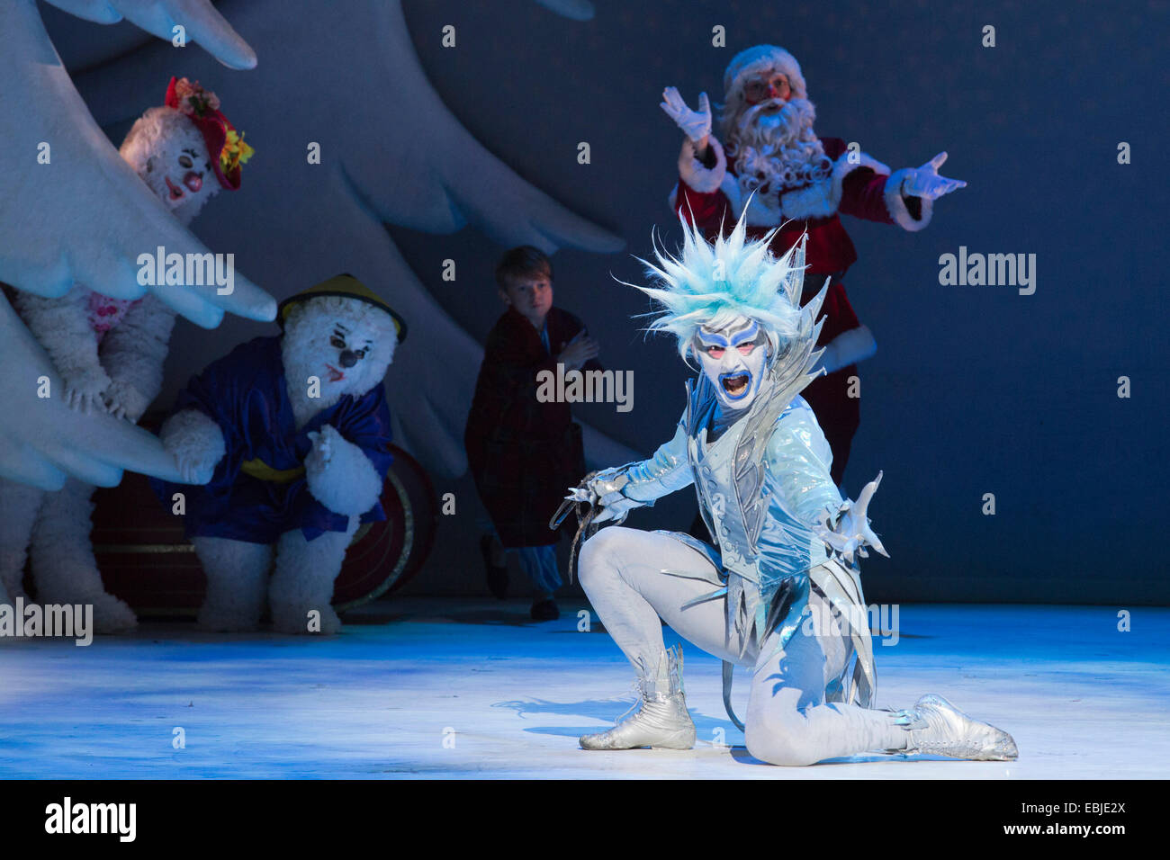 Children's Christmas and winter show The Snowman performed at the ...