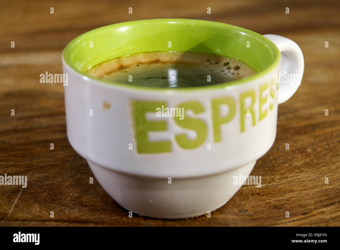 Italian breakfast: aromatic coffee espresso with cookies Stock Photo ...
