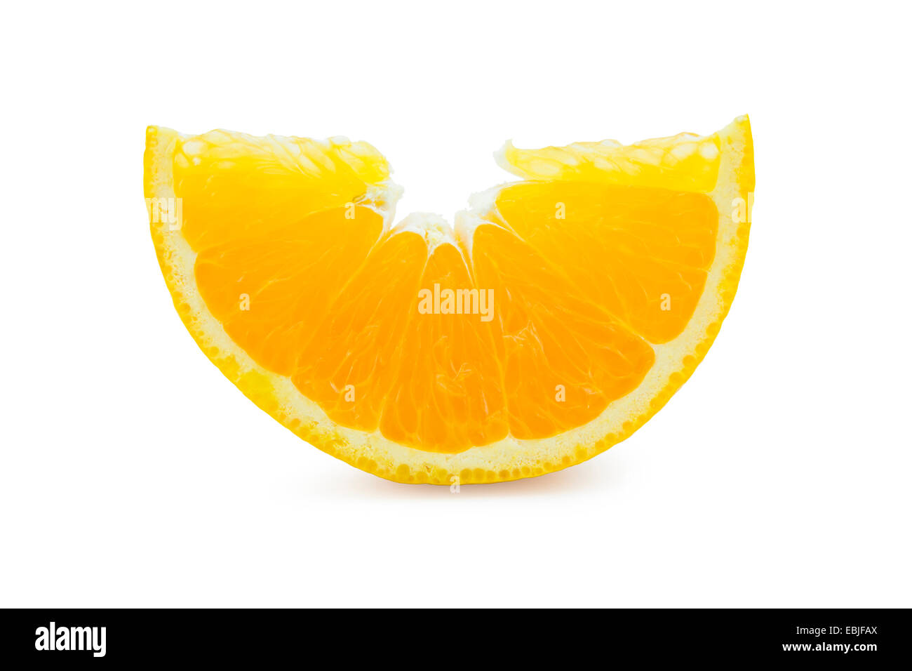 Orange isolated on white background Stock Photo - Alamy