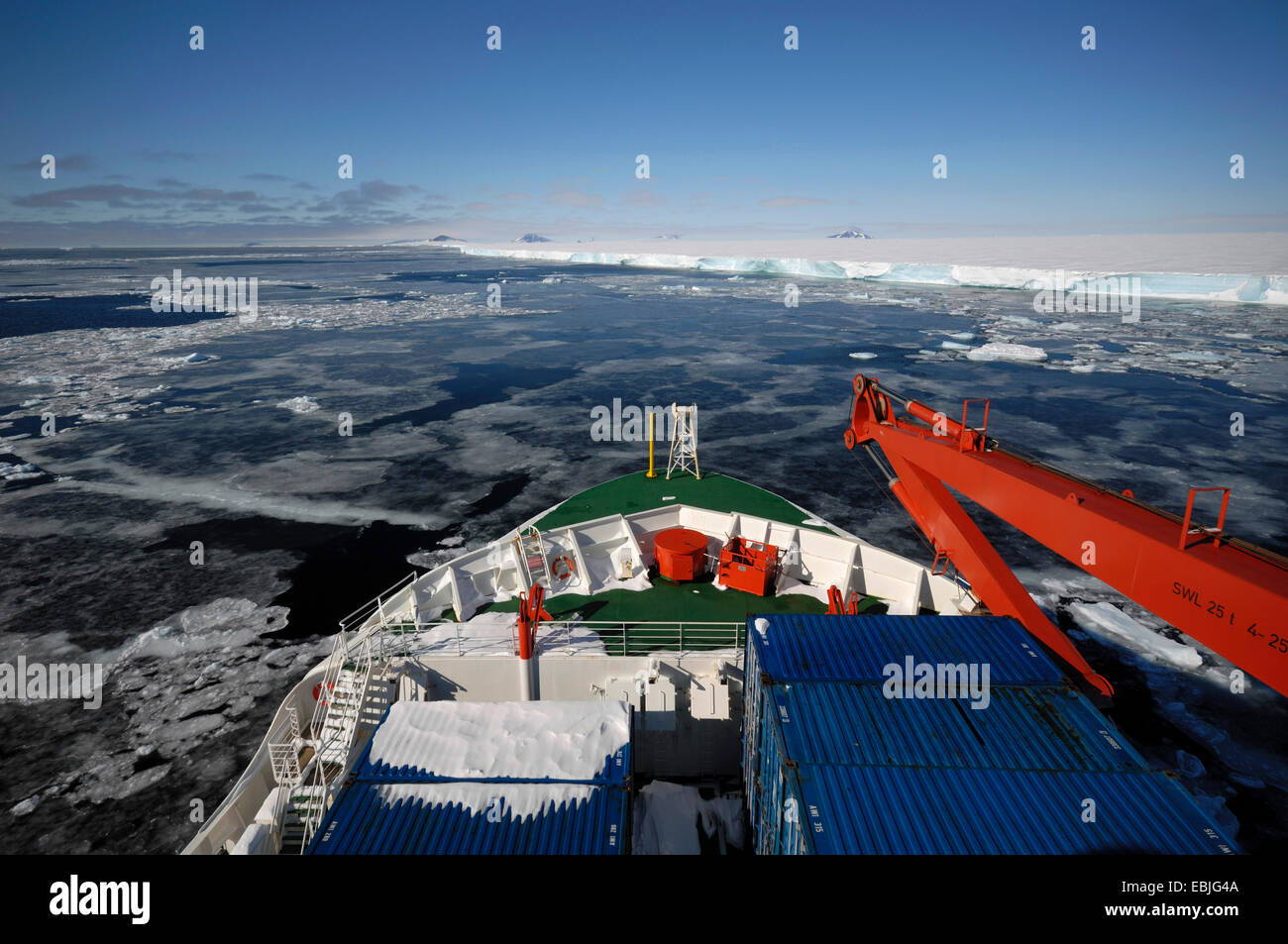 Bow of a research vessel in antarctica hi-res stock photography and ...