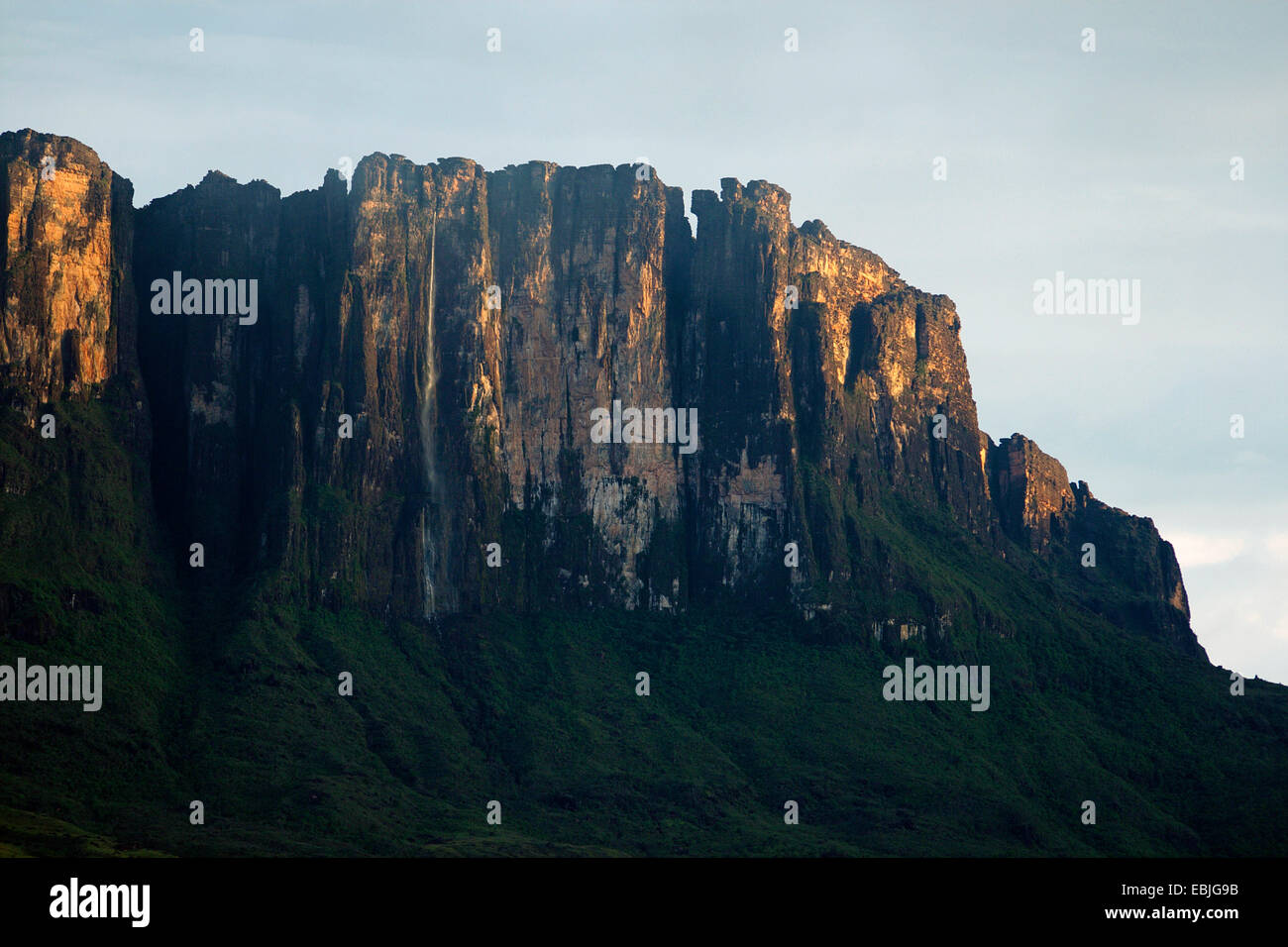 Cuquenan Falls, Salto Kukenan of Kukenan Tepui, Venezuela, Canaima ...