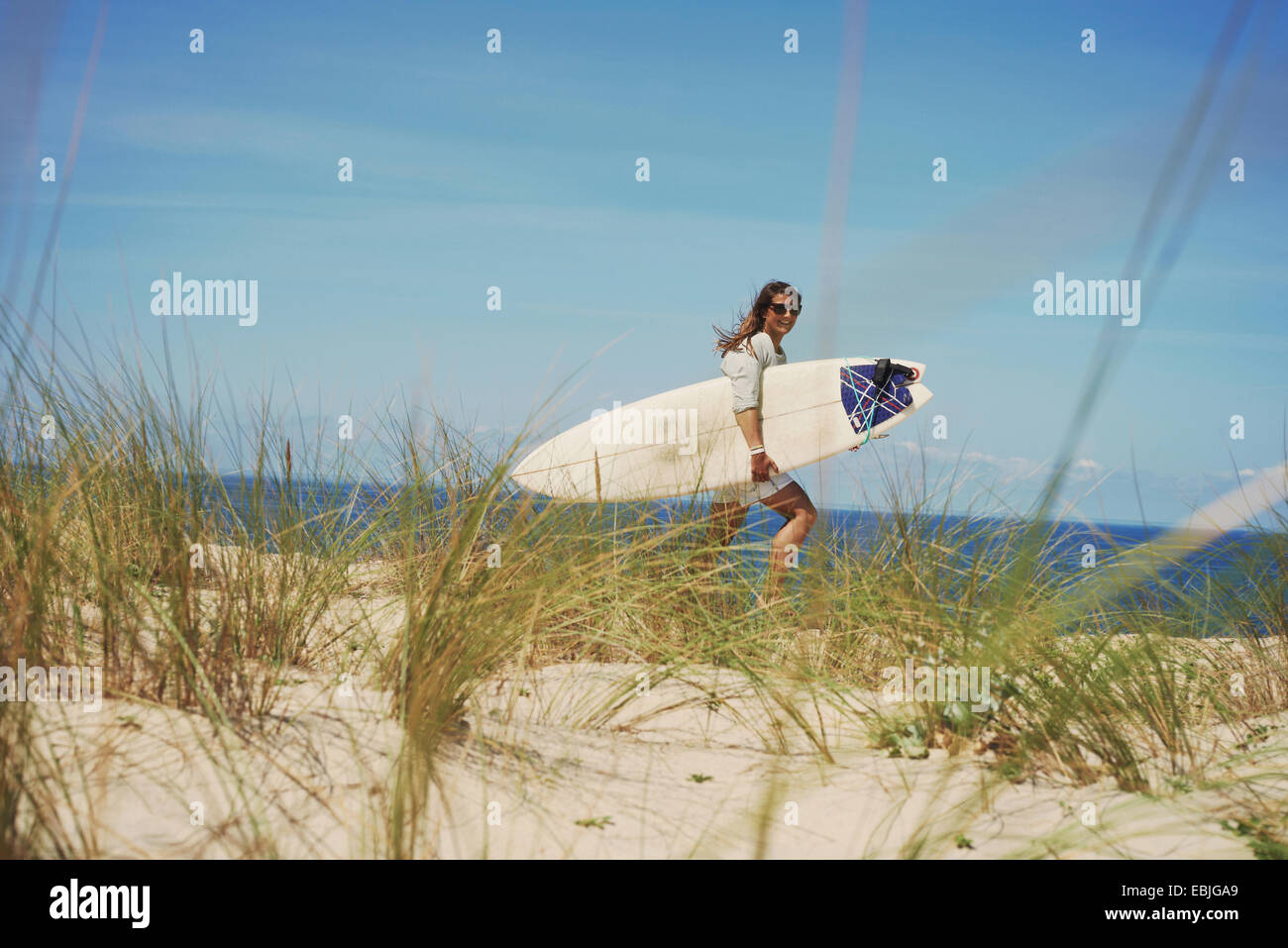 France woman beach hi-res stock photography and images - Alamy