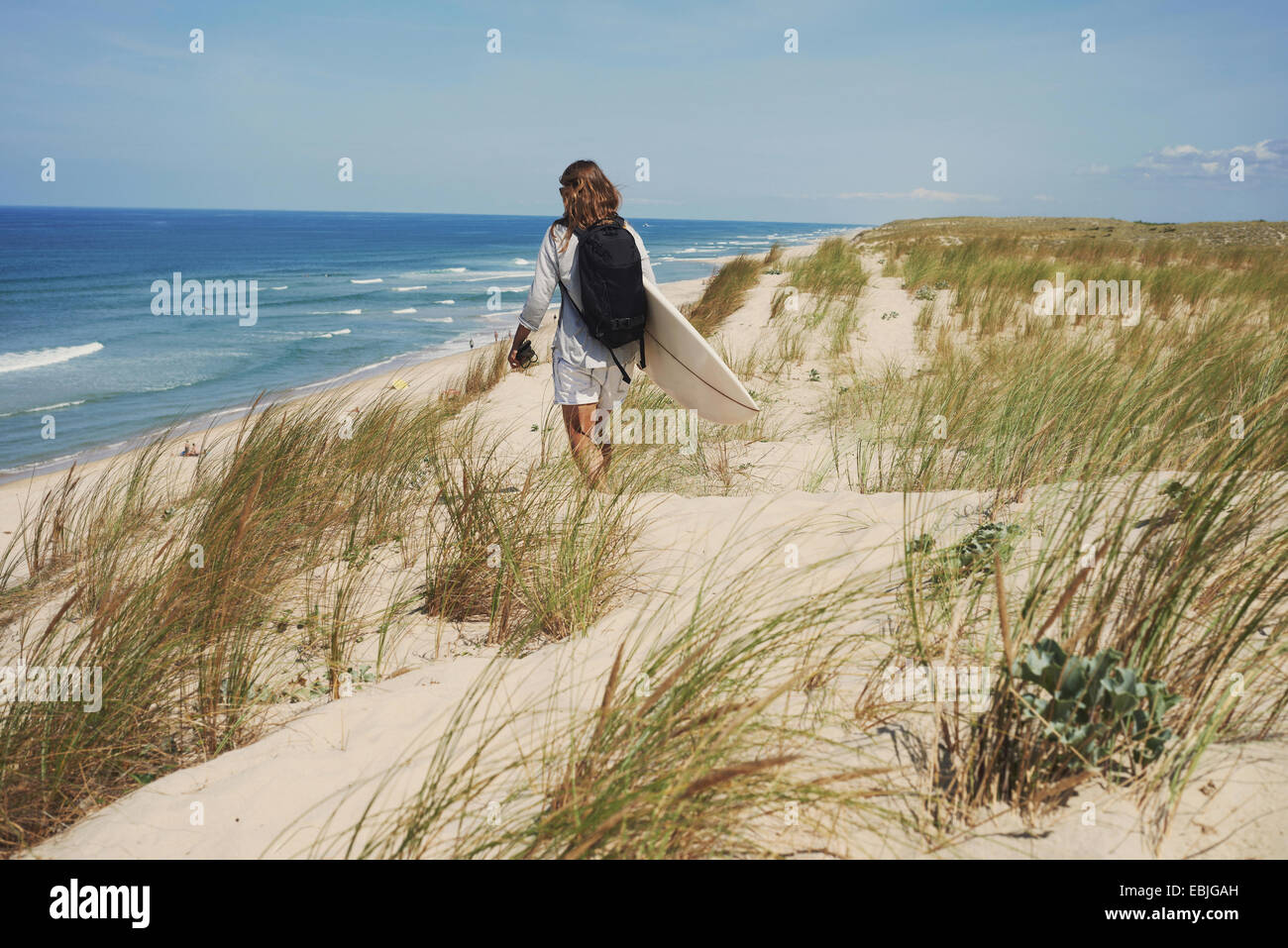 France woman beach hi-res stock photography and images - Alamy