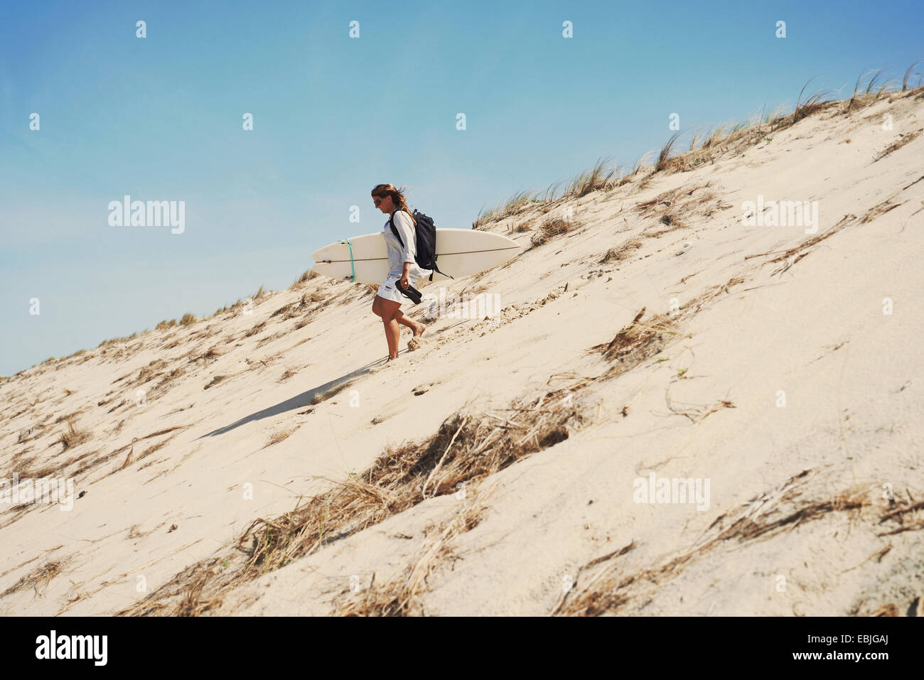 France woman beach hi-res stock photography and images - Alamy