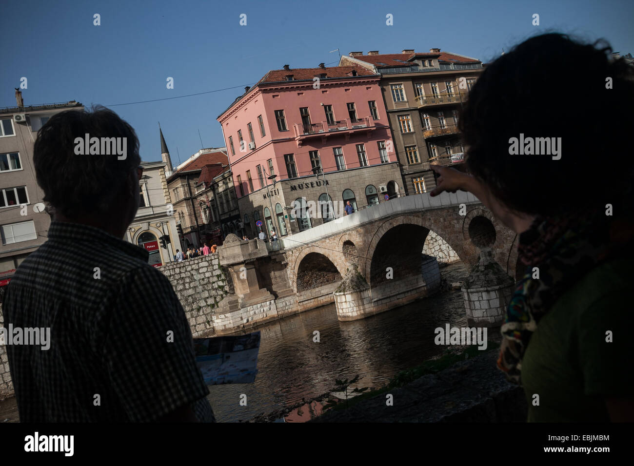 Gavrilo princip bridge hi-res stock photography and images - Alamy