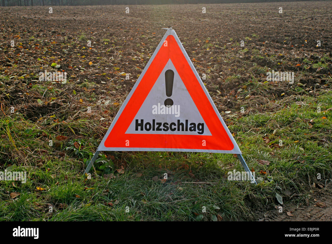 Logging Warning Sign High Resolution Stock Photography and Images - Alamy
