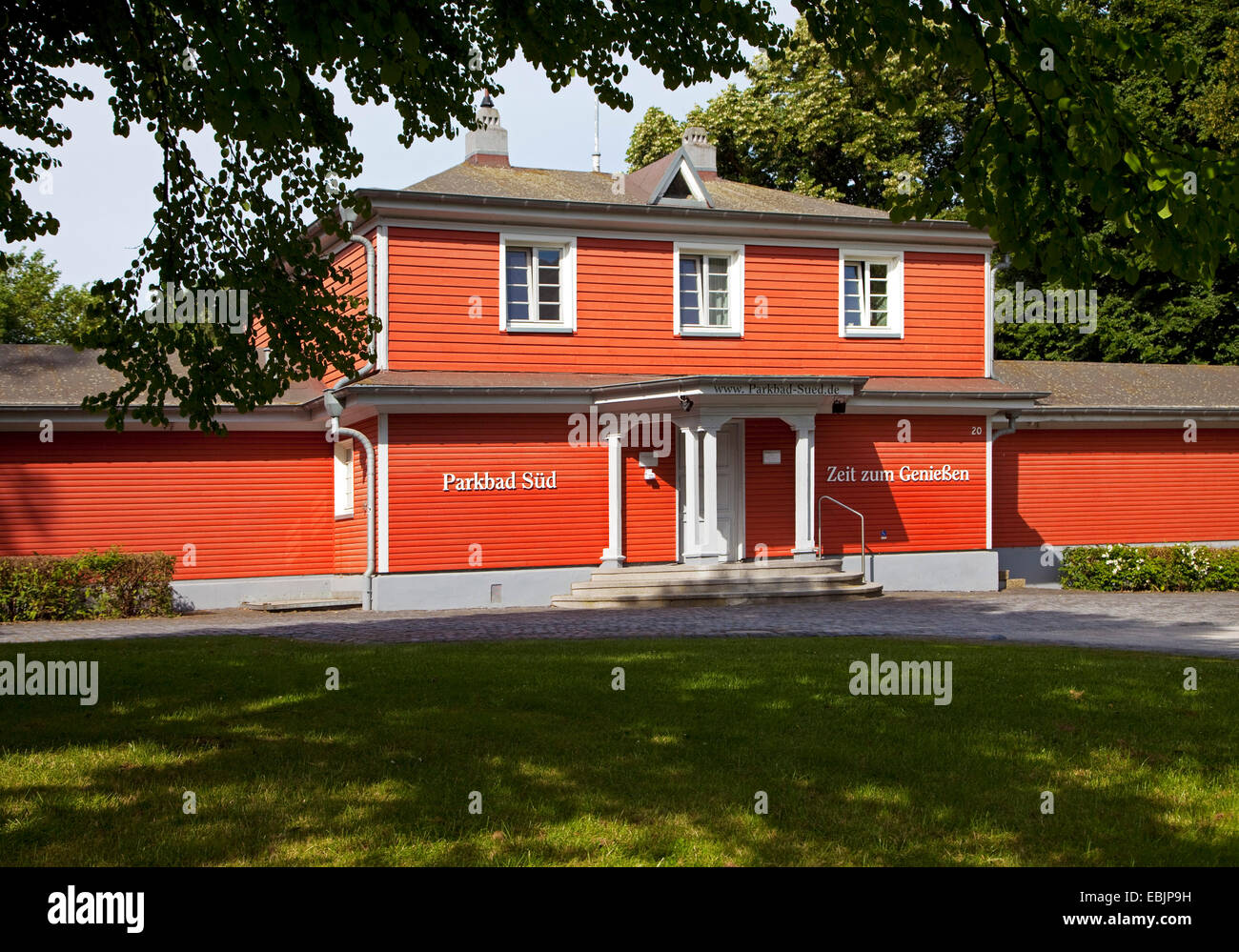Former german bath house hi-res stock photography and images - Alamy