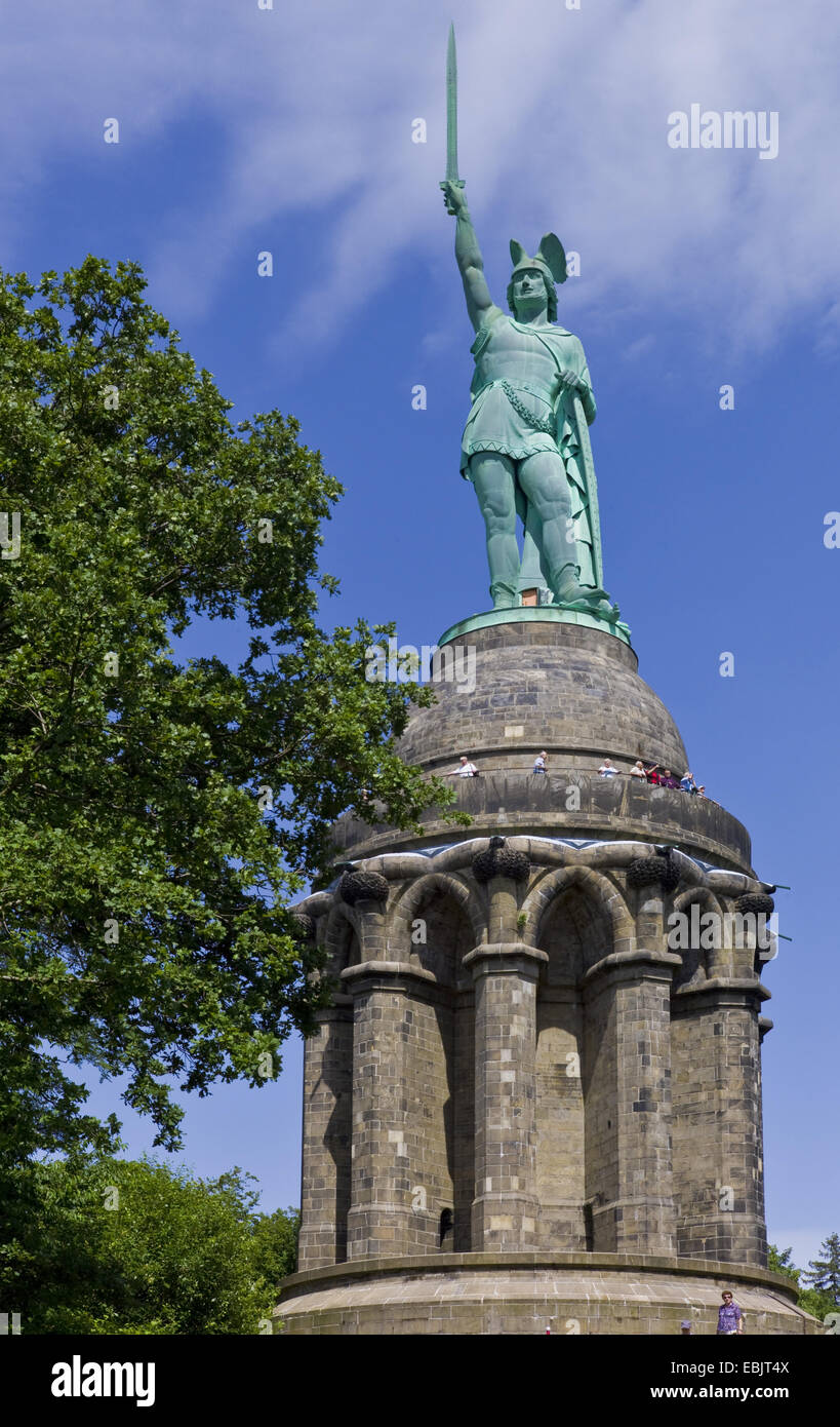 Hermannsdenkmal, Germany, North Rhine-Westphalia, Teutoburg Forest ...