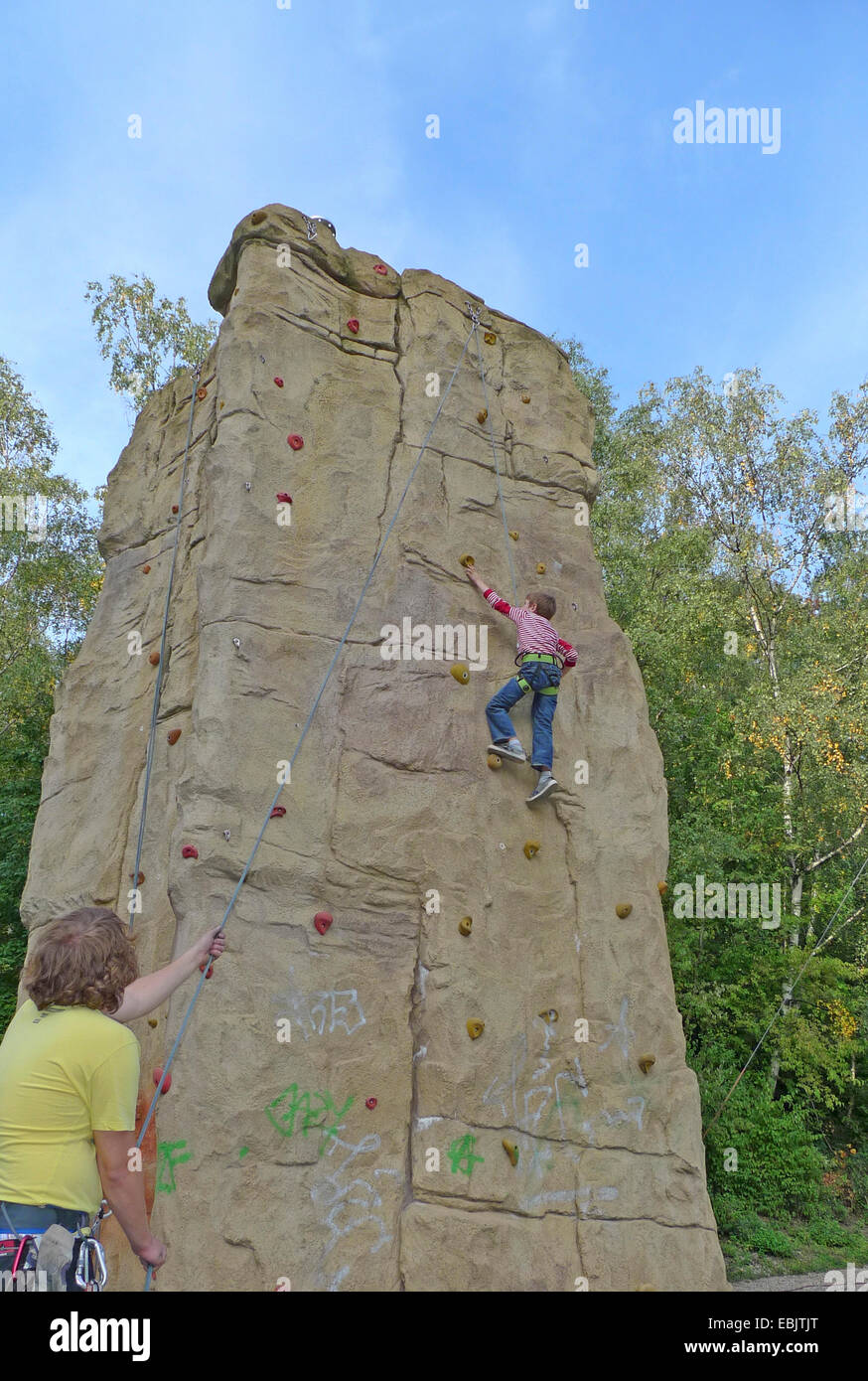 Professional Outdoor Rock Climbing