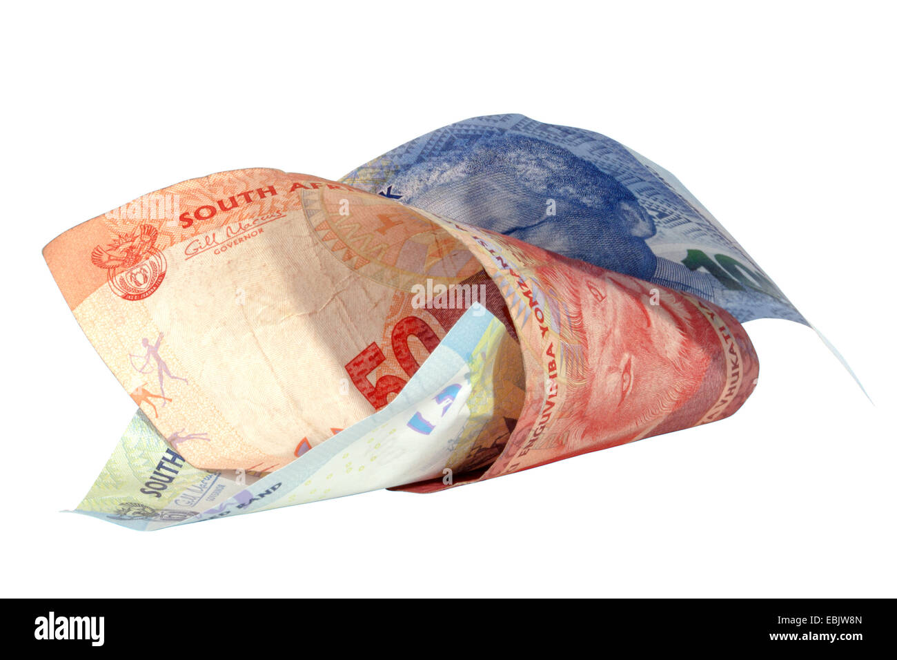 South african bank notes hi-res stock photography and images - Alamy