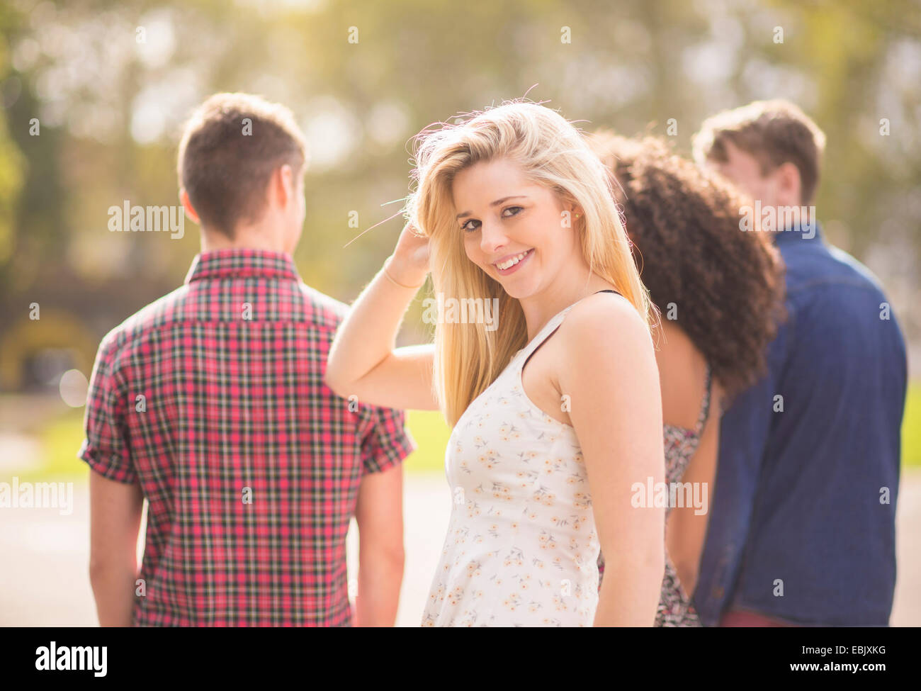 Teenage Boy Looking Over Shoulder High Resolution Stock Photography and ...