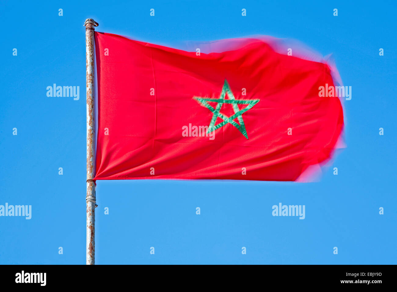 Flag of morocco hi-res stock photography and images - Alamy
