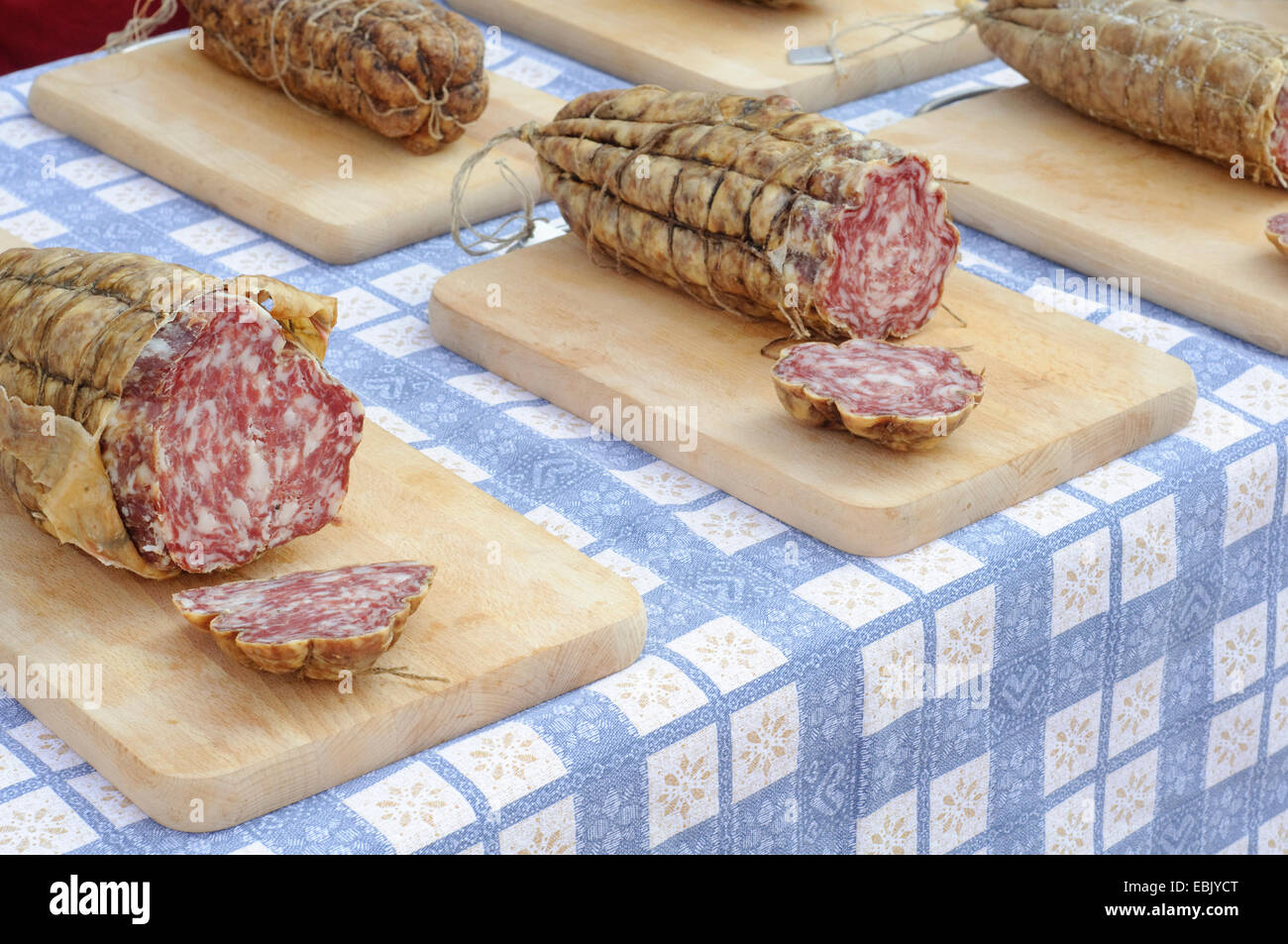 Italy, Lombardy. Cremona, Salami Stock Photo - Alamy