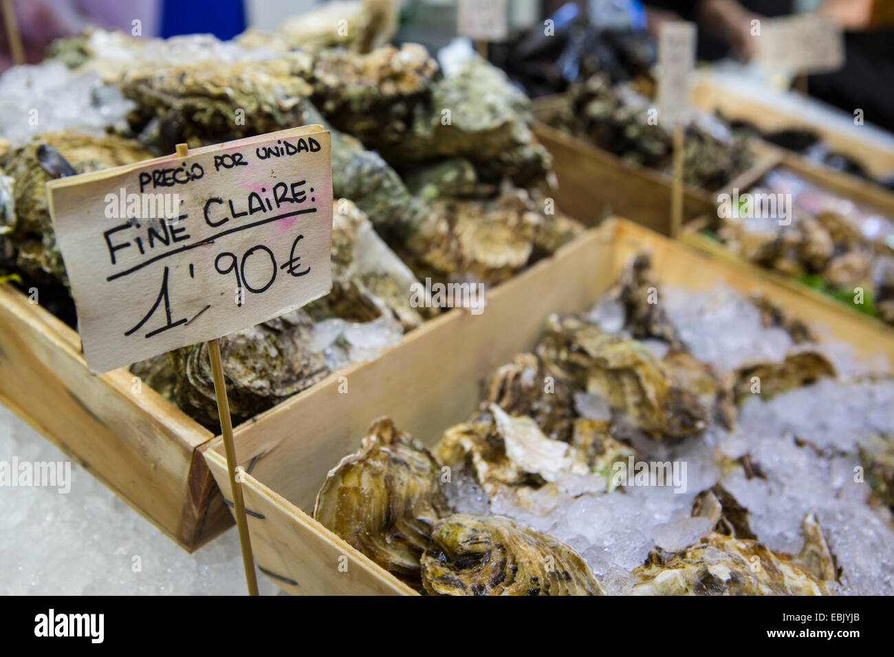 Seafood market mallorca hi-res stock photography and images - Alamy
