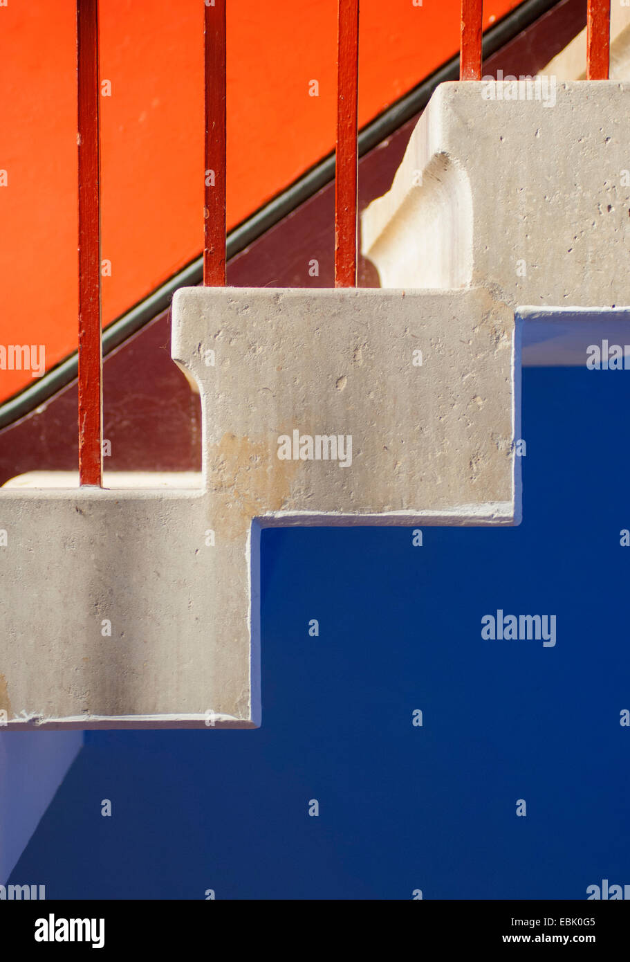 Colored stairway hi-res stock photography and images - Alamy