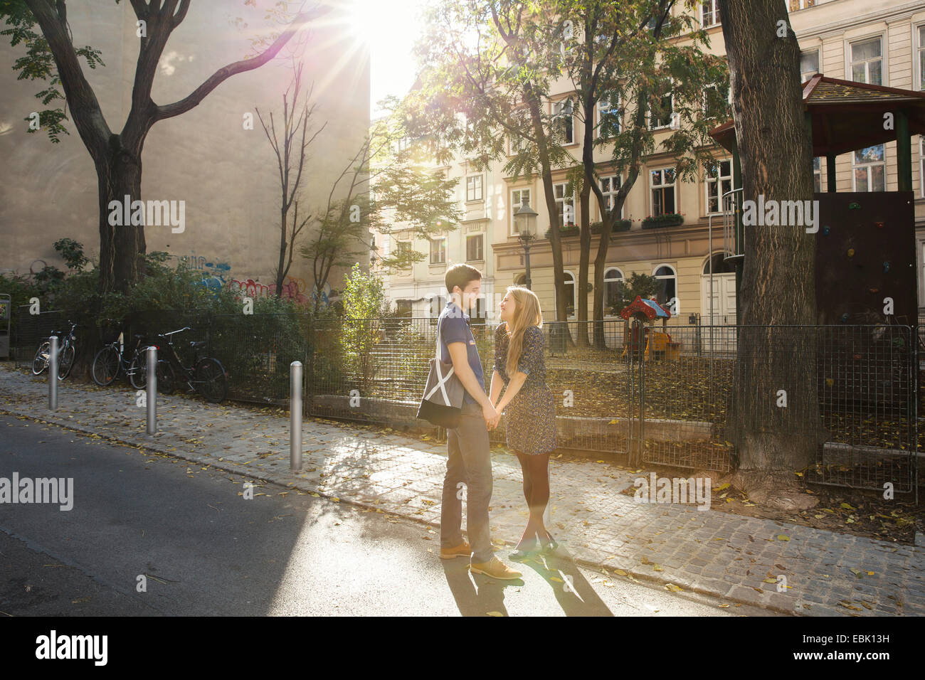 Suburban street view hi-res stock photography and images - Alamy
